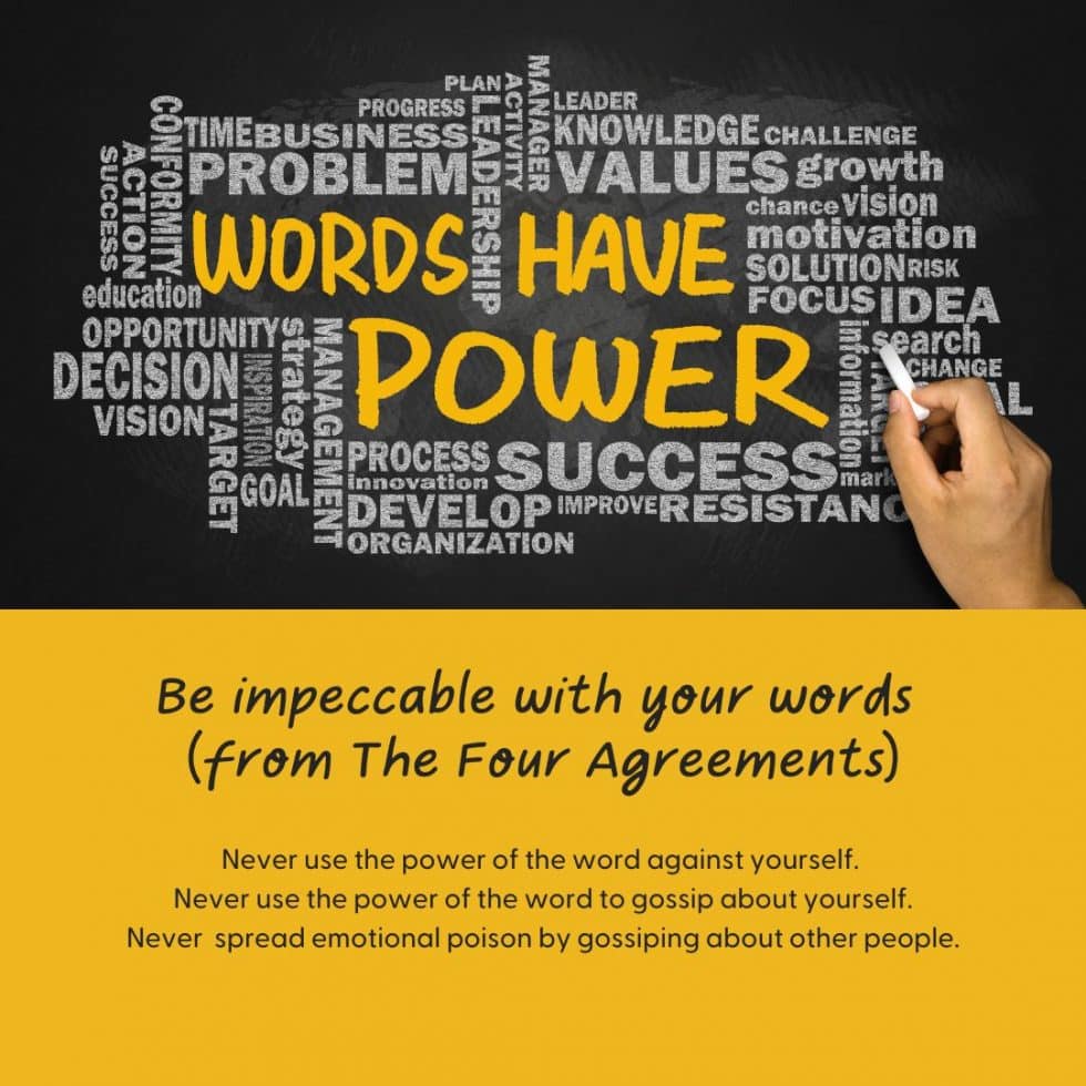Power of Words for Positive Transformation - the happybrain co.